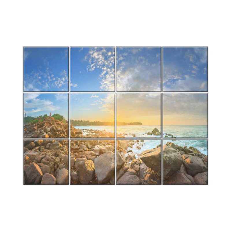 Beach Wall Tiles #021 - Ceramic, Digital Wall Tiles - NISH!