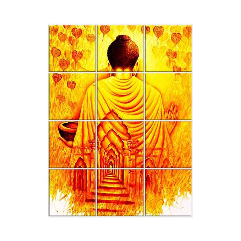 NISH! Buddha Wall Tiles #012 - Ceramic, Digital Poster Wall Tiles - NISH!