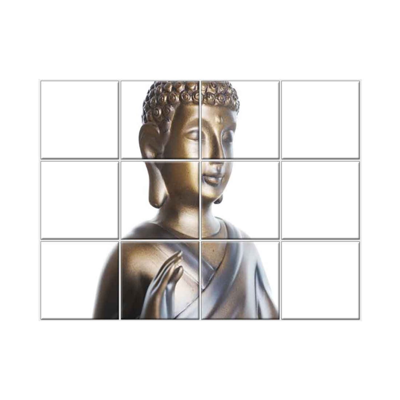 NISH! Buddha Wall Tiles #026 - Ceramic, Digital Poster Wall Tiles - NISH!