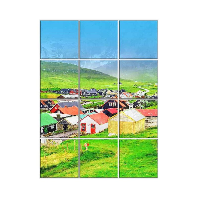 Countryside Wall Tiles #501 - Ceramic, Digital Wall Tiles - NISH!