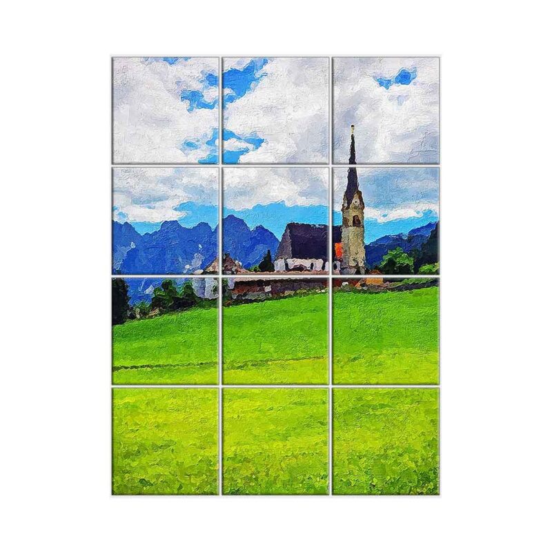Countryside Wall Tiles #513 - Ceramic, Digital Wall Tiles - NISH!