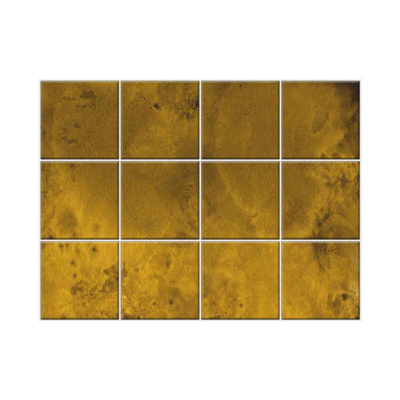 NISH! Gold Wall Tiles #088 - Ceramic, Digital Wall Tiles - NISH!