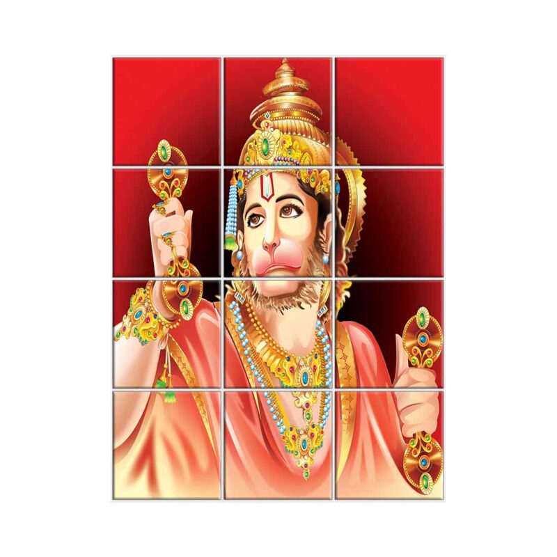 Hanuman Wall Tiles #008 - Ceramic, Digital Wall Tiles - NISH!
