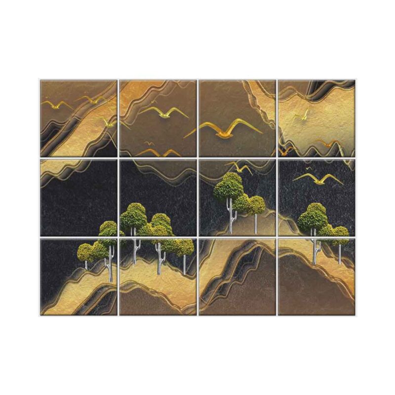 Mountain Scenery Wall Tiles #040 - Ceramic, Digital Wall Tiles - NISH!