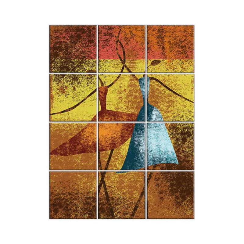 Girl Wall Tiles - Digital Art #008 - Ceramic, Digital Wall Tiles - NISH!